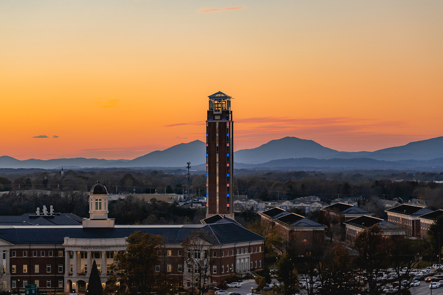 Eight Best Places On Campus To Watch A Sunset | Liberty Champion