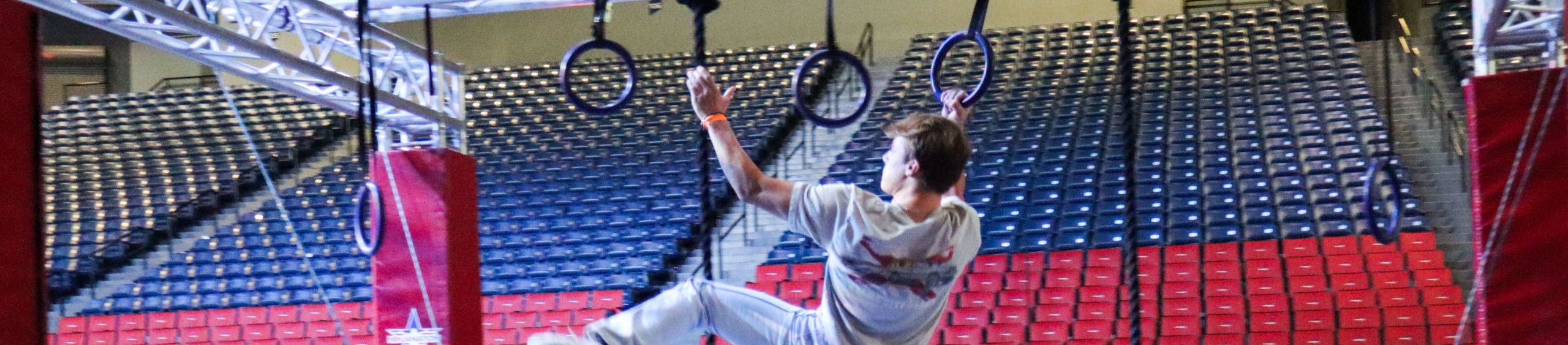 Students Test Physical Abilities At American Ninja Warrior Course In ...