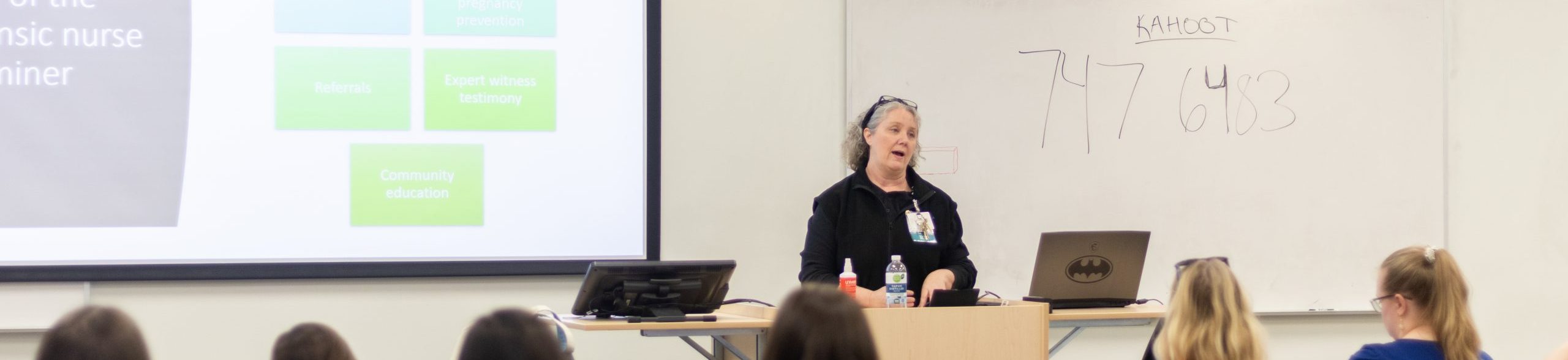 Liberty Forensic Science Club Hosts April Rasmussen | Liberty Champion