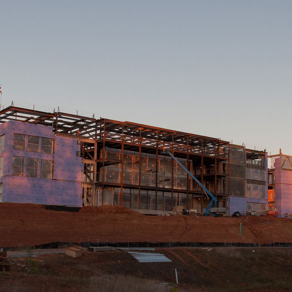 Jerry Falwell Library under construction - Journal