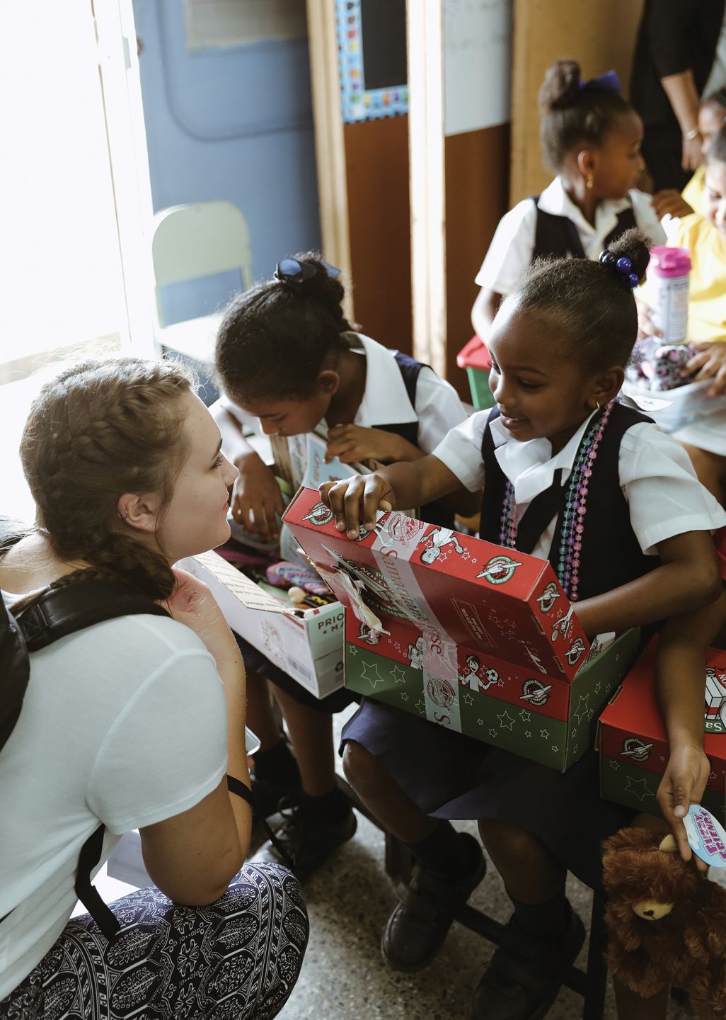 Packed with care: Students experience Operation Christmas Child shoebox ...