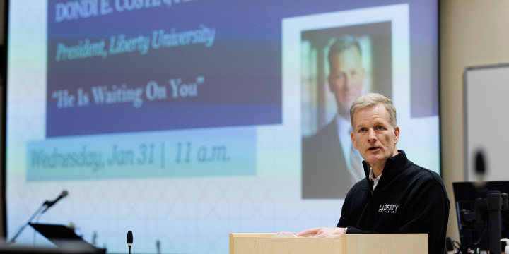 President Costin speaks at LUCOM Convocation, urges medical students to ...