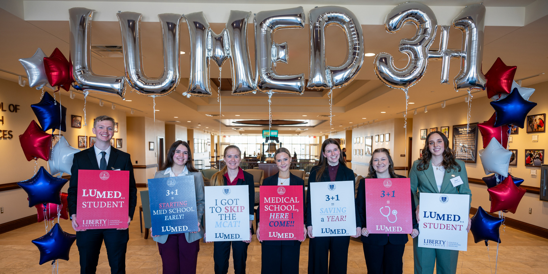 LUCOM Accepts Record 10 LU MED 3+1 Applicants | Liberty University College of Osteopathic Medicine