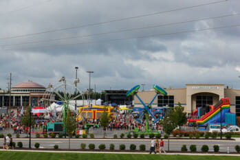 Liberty students get ‘washed by the water’ at annual Block Party ...