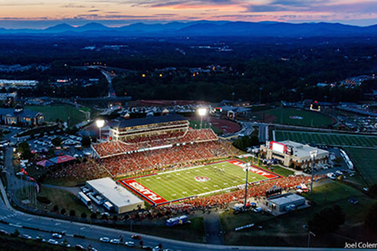 Record crowd at Williams Stadium cheers Flames to gridiron victory ...