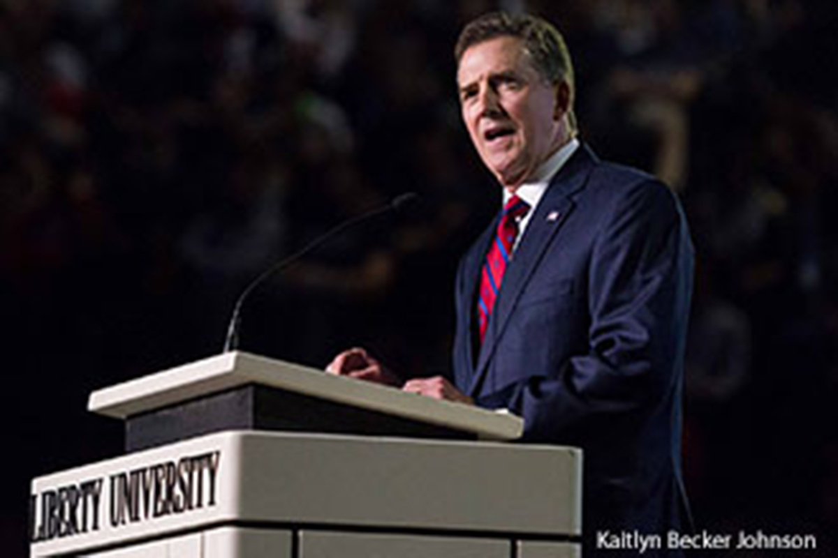 Jim DeMint shares life lessons; President Falwell makes remarks ...