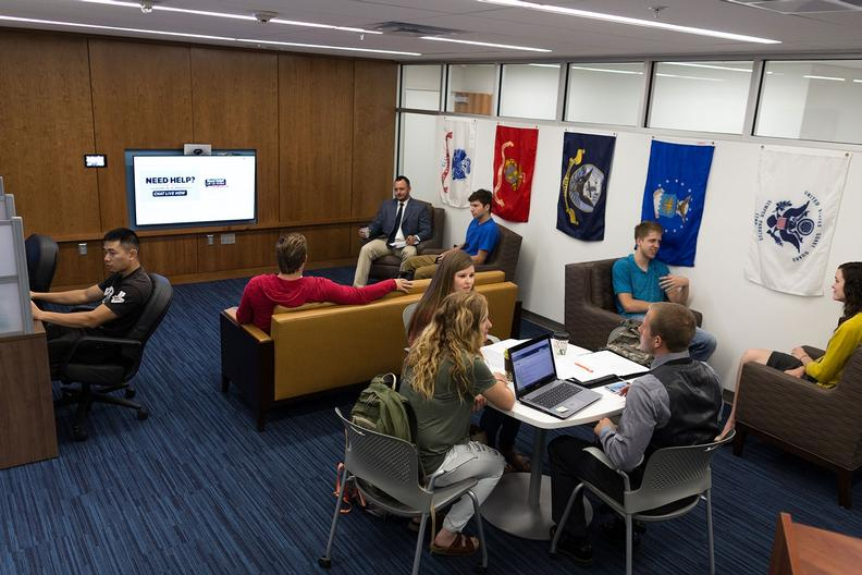New center opens for student veterans | Liberty News