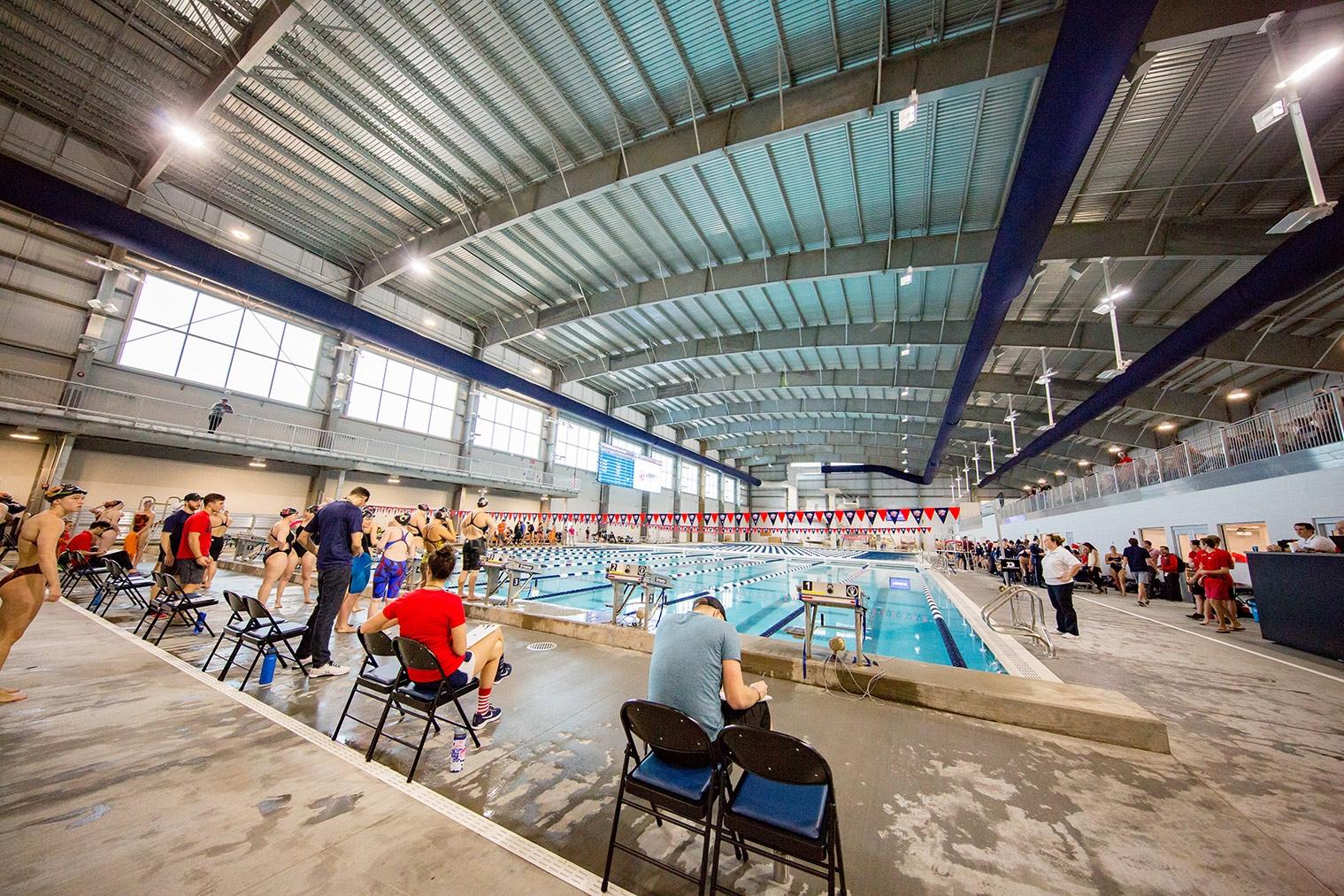 Sparkling new Liberty Natatorium to be christened Friday night ...