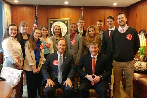 Liberty students and staff thank legislators for support during annual ...
