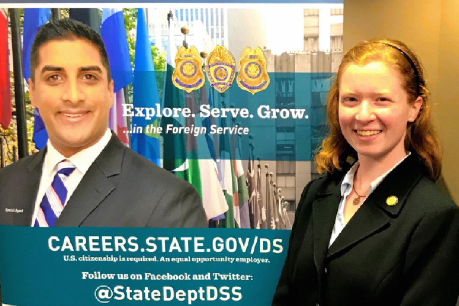 Criminal justice student learns the ropes of law enforcement as U.S ...