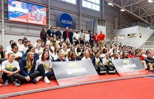 Indoor track & field teams sweep ASUN Championships » Liberty News