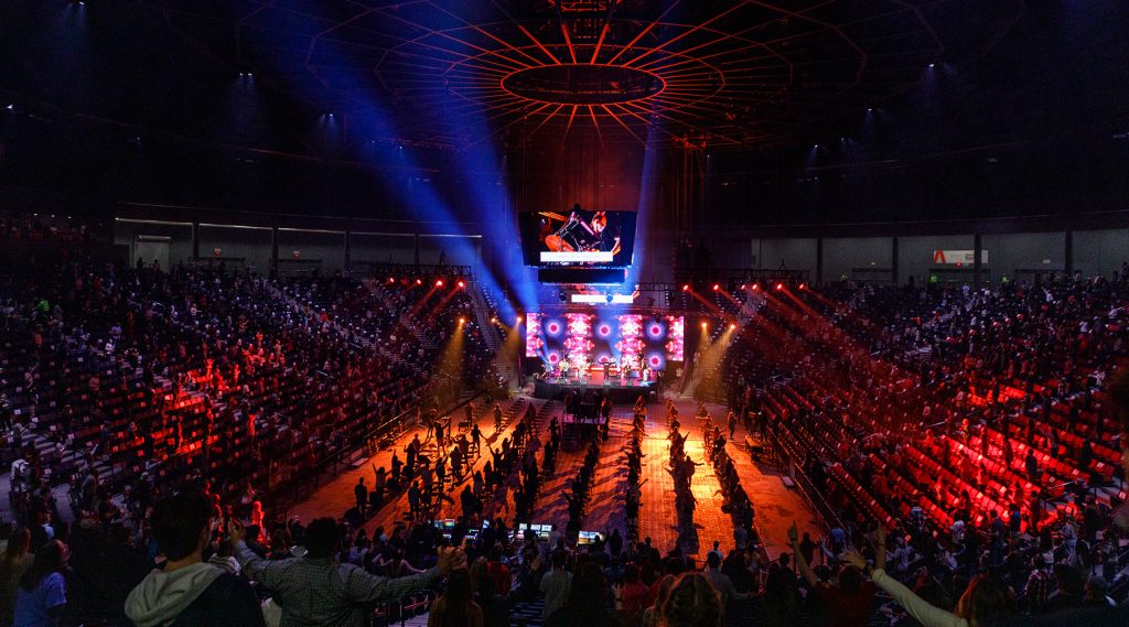 Vines Center reopens its doors; Campus Community commences under new ...
