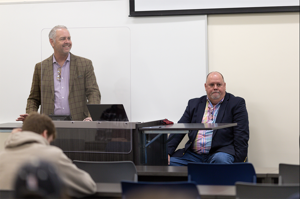 School of Business guests share insight from years of working with the ...