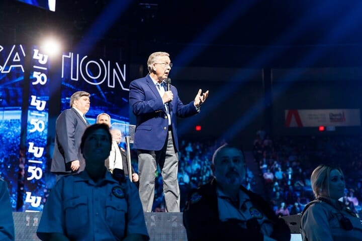 Liberty President Jerry Prevo recognizes campus security staff in wake ...