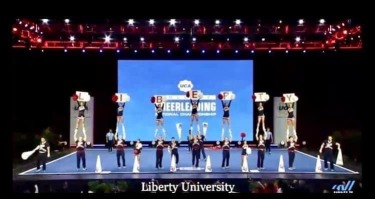 Liberty Cheerleading finishes in top 10 at coed national championships ...