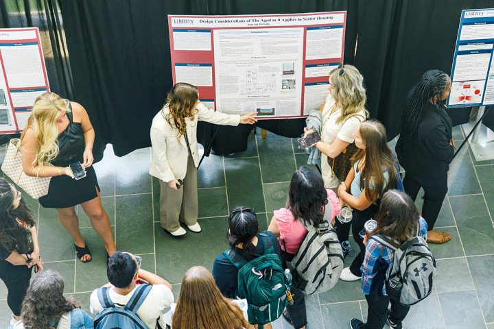 Hundreds of students showcase their work at Liberty’s largest Research Week to date | Liberty News