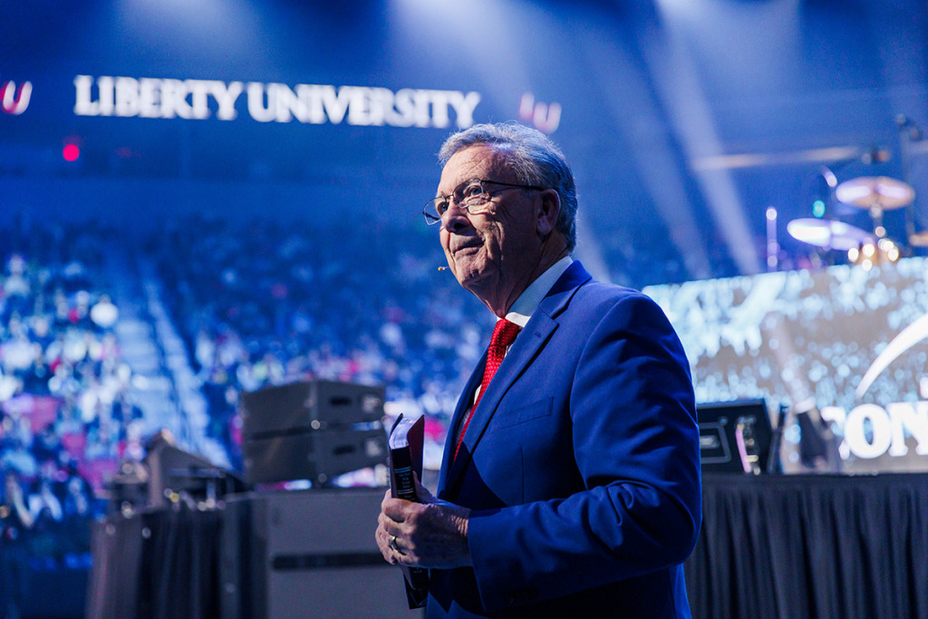 During final Convocation of school year, Interim President Jerry Prevo ...