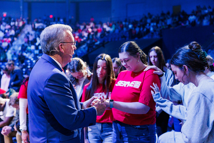 During final Convocation of school year, Interim President Jerry Prevo ...