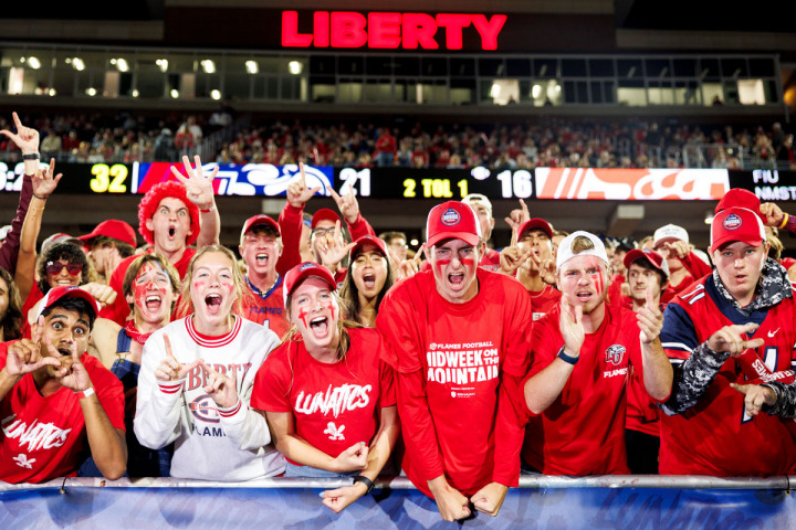Liberty fans cheer team to hard-fought victory in first Midweek on the ...