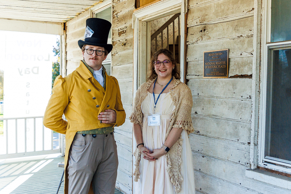 Liberty students immerse locals in colonial-era history during annual ...