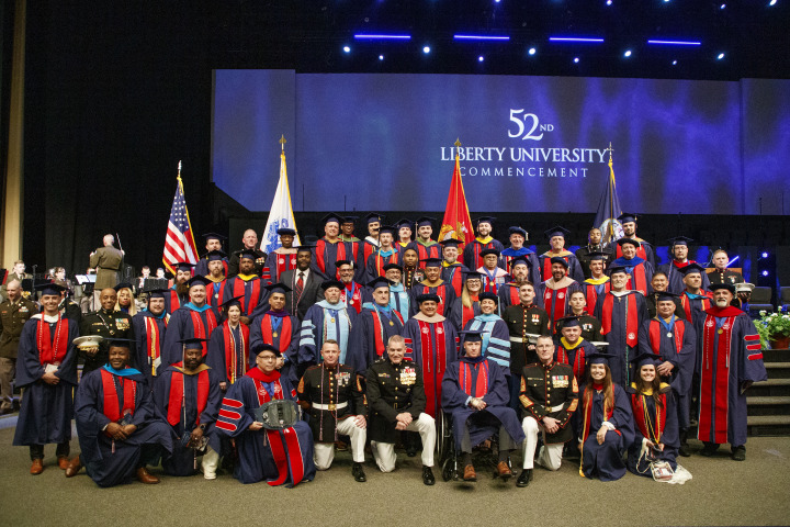 Liberty University honors military graduates during special recognition ...