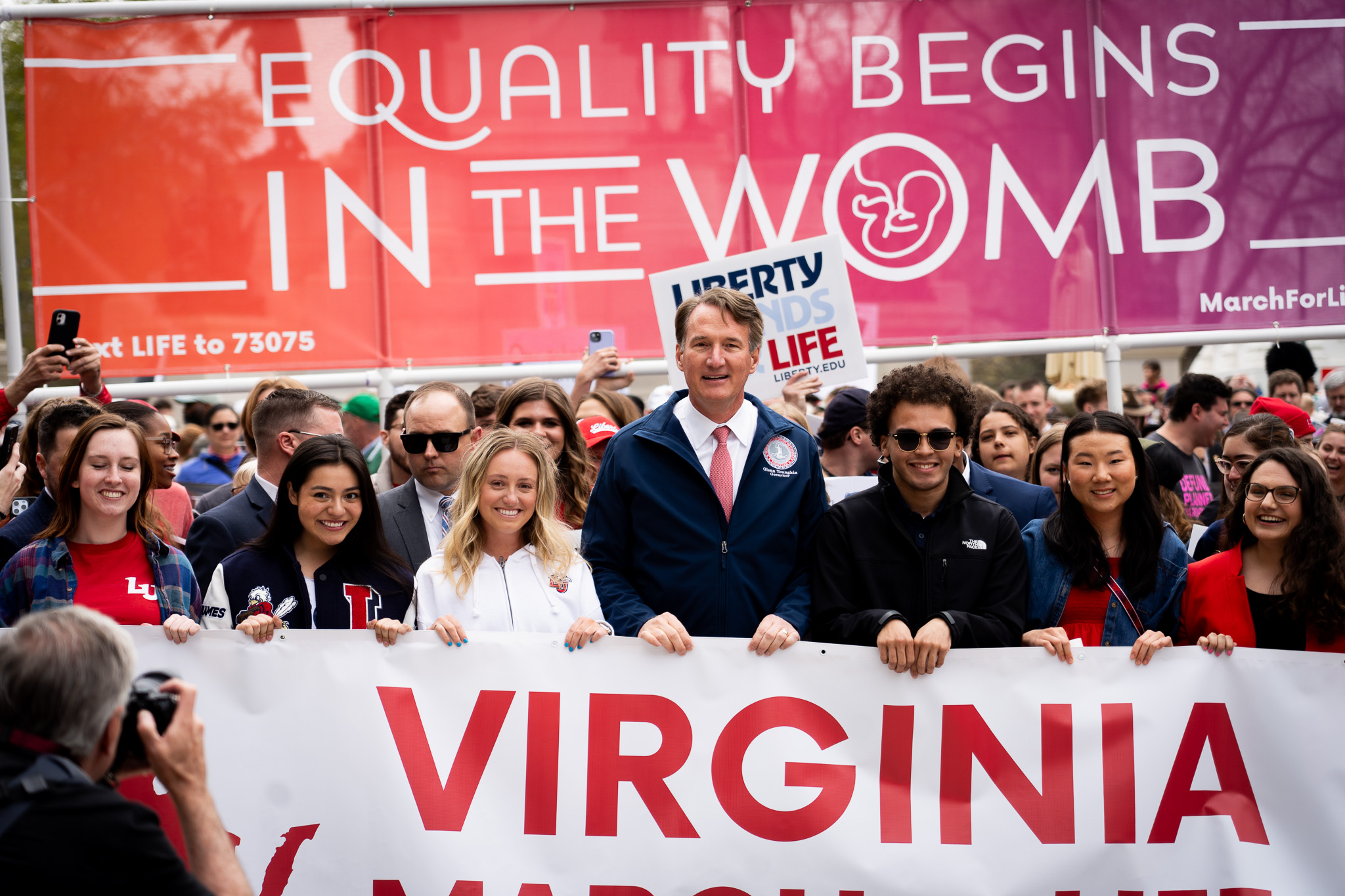 Liberty students lead Virginia March for Life in Richmond | Liberty News