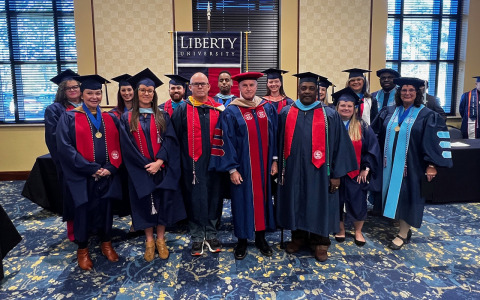 Liberty military graduates receive degrees during annual ceremony at ...