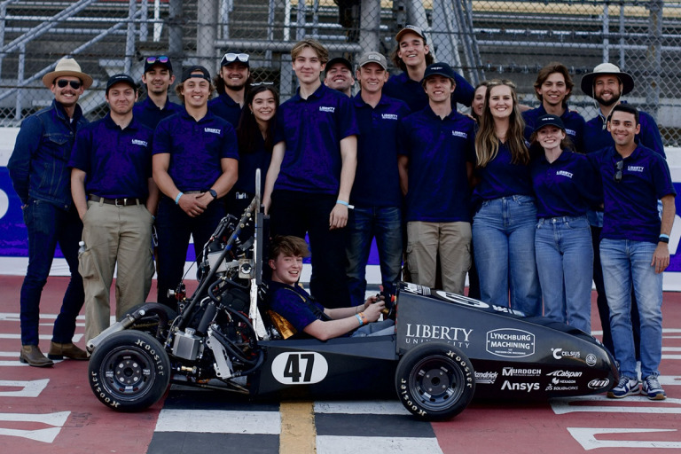 Formula SAE team showcases fully built combustion engine car at ...