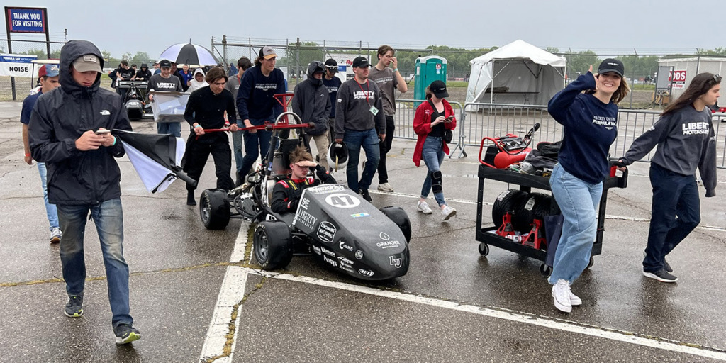 Formula SAE team showcases fully built combustion engine car at ...