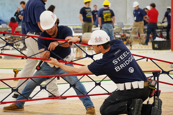 Liberty steel bridge team strengthens design for its first nationals in ...