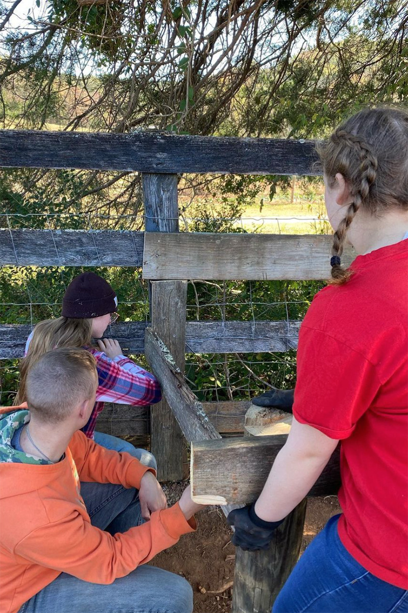 Liberty’s Habitat for Humanity Club branches out to serve veterans ...