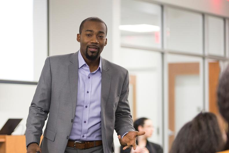 Speaker motivates students to see more than color at Black History ...