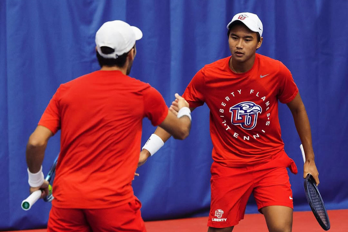 Flames Tennis picks up historic doubles victory at NCAA Championships ...
