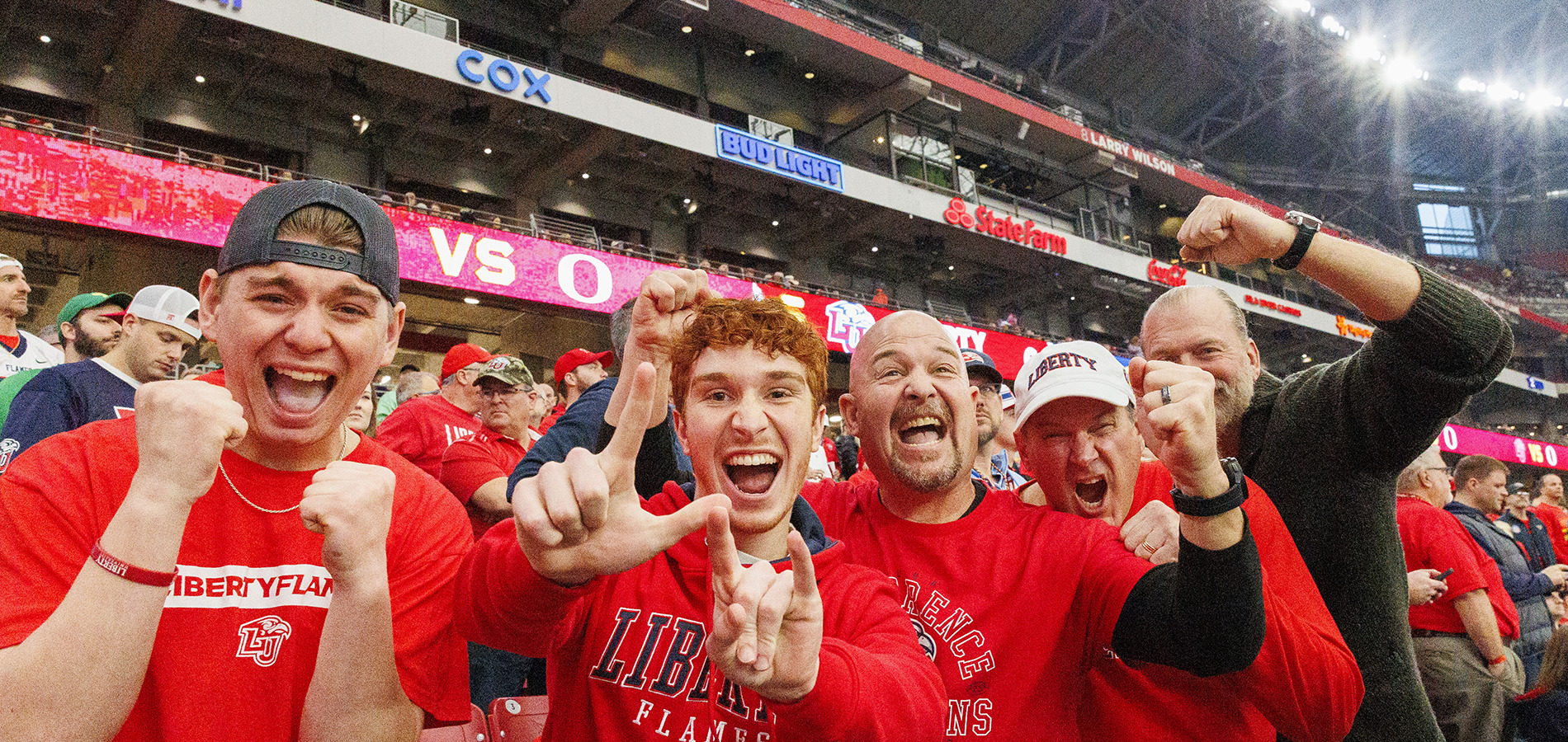 Flames Football fans bring the heat during Fiesta Bowl pep rally ...